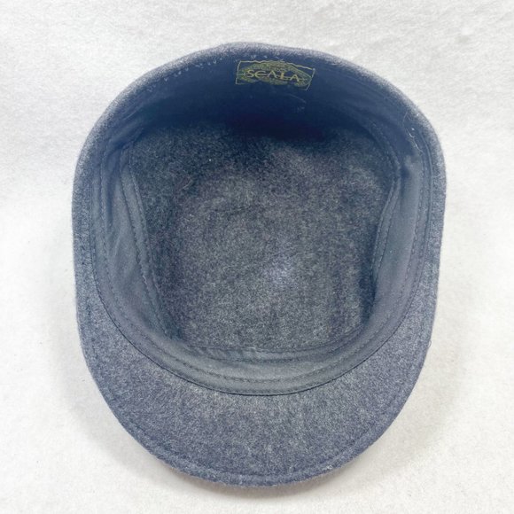 Scala | Accessories | Scala Gray Wool Ivy Cap Os | Poshmark